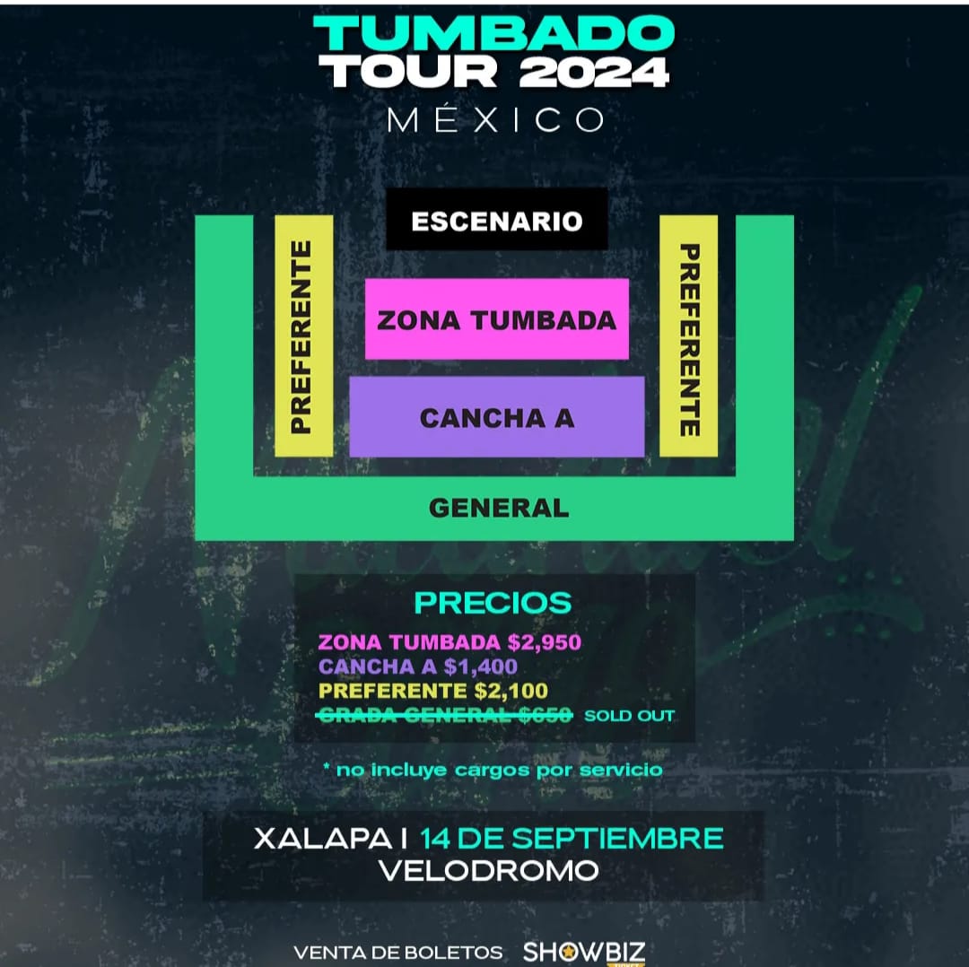 Natanael Cano – Tumbado Tour 2024 México | El Indicador de Veracruz
